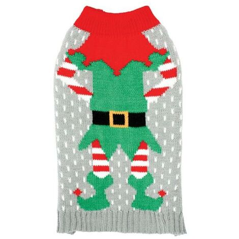 Happy Pet Cosy Knit Elf Jumper M/L 265873