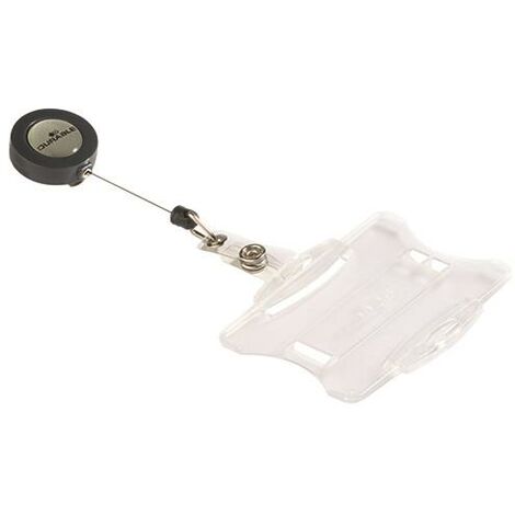 Durable Sec Pass Holder Clear P10 - DB80410