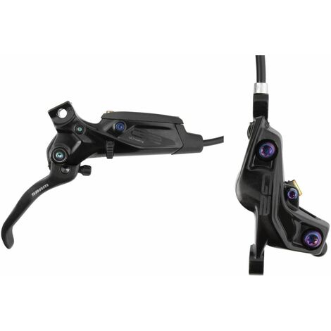 SRAM BRAKE G2 ULTIMATE- CARBON LEVER- RAINBOW HARDWARE- REACH- SWINGLINK- CONTACT- FRONT 950MM ...