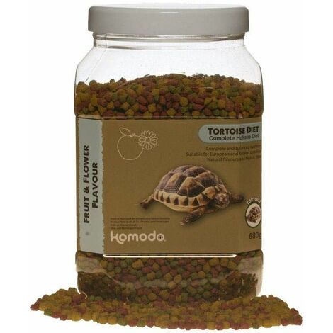 Komodo Tortoise Food - Fruit & Flower Flavour - 340g - 554645