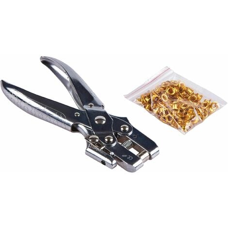 Heavy Duty Eyelet Plier - With 100pc Eyelets - B2550