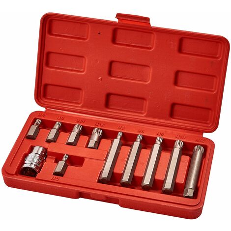 11pc Spline Bit & Socket Set - I8450