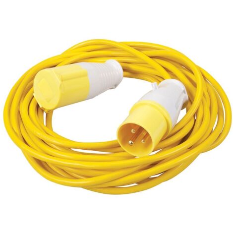 PowerMaster Extension Lead 16A 110V 10m 3 Pin 475654