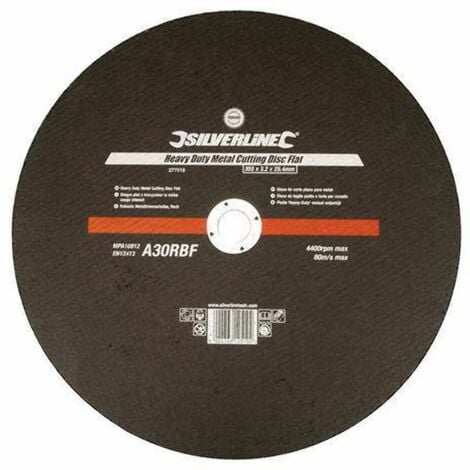 Heavy Duty Metal Cutting Disc Flat