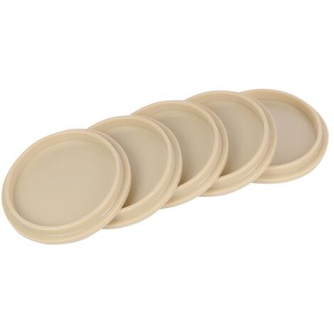 Silverline Solid Board Access Covers 5pk 110mm 868711