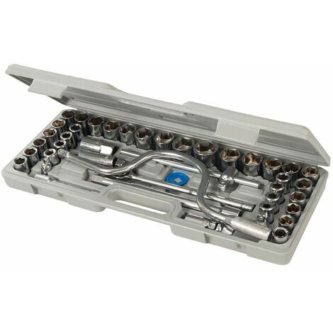 Silverline Socket Set 1/2" Metric/AF 42pce 42pce SS39