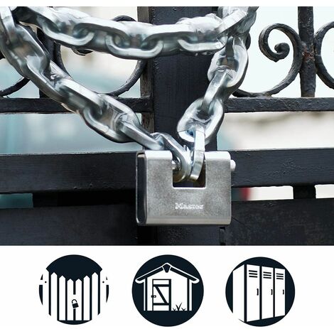 Armoured 90mm Zinc Body Shutter Padlock MLK690