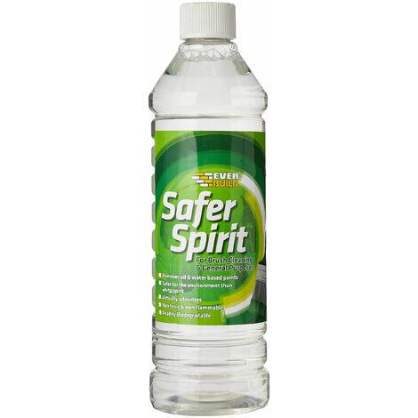 Everbuild Safer Spirit 750ml - High-Performance Solvent Cleaner and ...