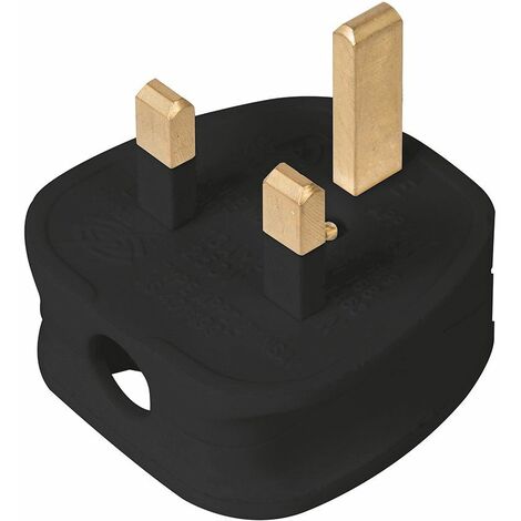 PowerMaster 13A Fused Plug Black 488289