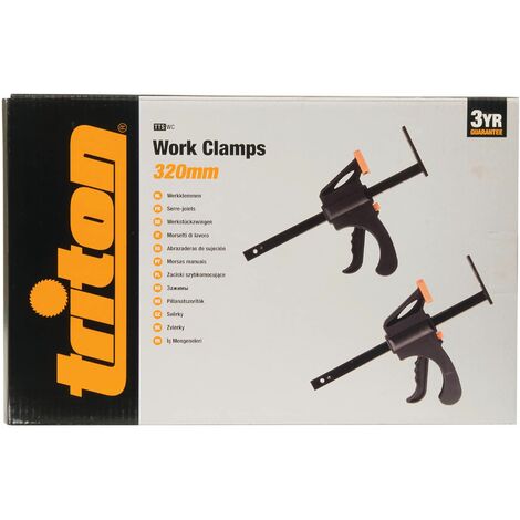 Triton Work Clamps TTSWC Work Clamps 320mm 332891