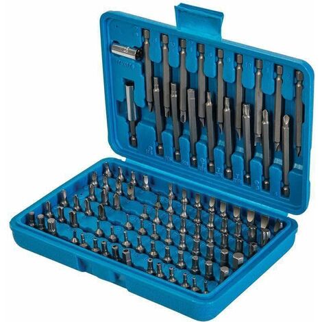 Silverline Security Bit Set 98pce 1/4" Hex 633662