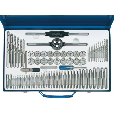 Draper Combination Tap and Die Set Metric and BSP (75 Piece) (79205)
