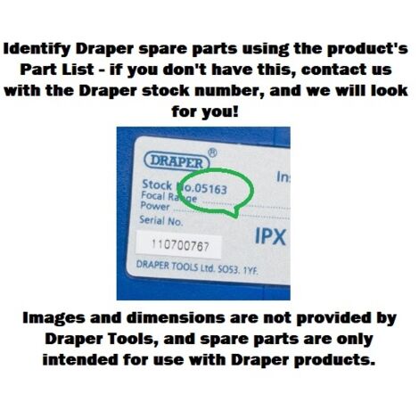 Draper TROLLEY BASE DE1030 & DE1045 (37466)