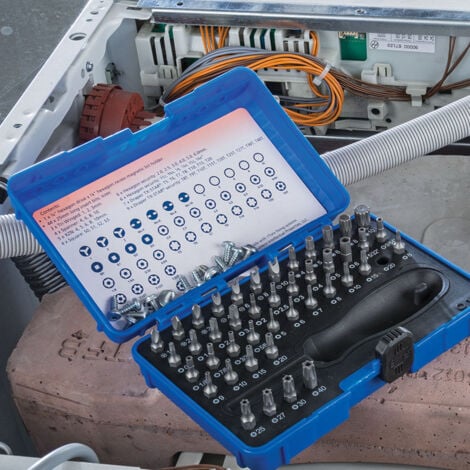 Draper Security Screwdriver Bit and Driver Set (45 piece) (82399)