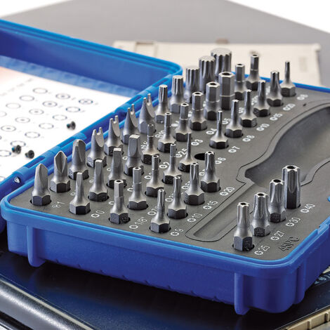 Draper Security Screwdriver Bit and Driver Set (45 piece) (82399)