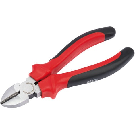 Draper 180mm Heavy Duty Diagonal Side Cutter with Soft Grip Handles (68302)