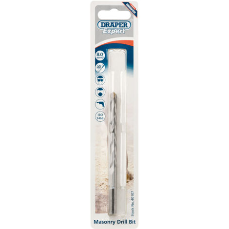 Draper Expert 8 x 120mm Masonry Drill Bit (40107)