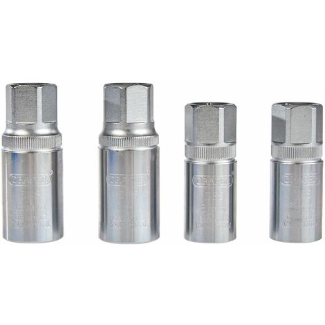 Draper 1/2" Square Drive 4 Piece Stud Extractor Set (55641)