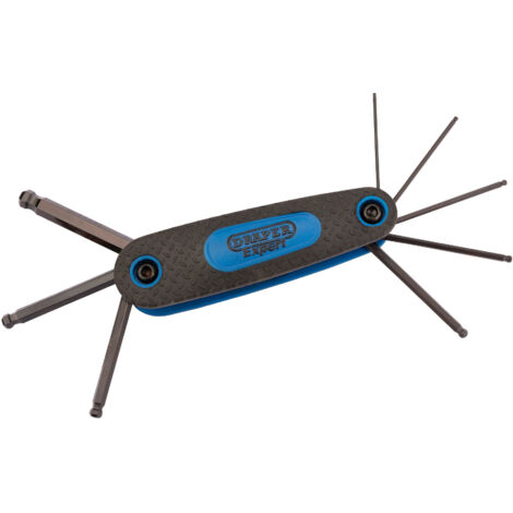 Draper Ball End Metric Hexagon Key Set (8 Piece) (33837)