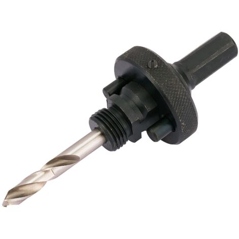 Draper 7/16" Arbor with HSS Pilot Drill for Holesaws between 32mm ...
