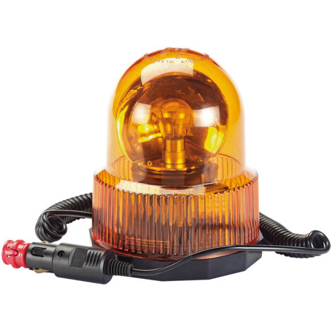 Draper 12V Magnetic Base Rotating Beacon (63877)