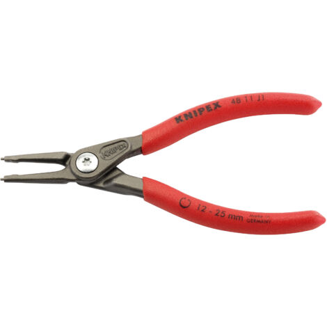 Knipex 140mm Internal Straight Tip Circlip Pliers 12 - 25mm Capacity (75078)