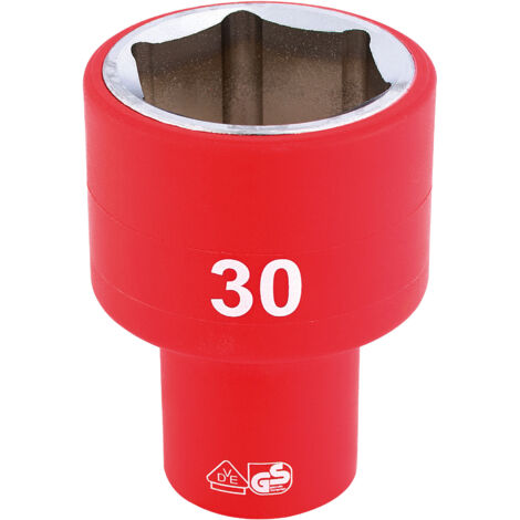 Draper 1/2 Sq. Dr. Fully Insulated VDE Socket (30mm) (32000)
