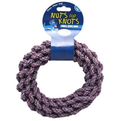 Happy Pet Nuts for Knots Rope Ring Small - PK 3 - 45955