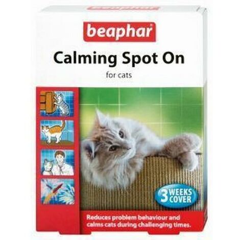 Beaphar Calming Spot On Cat 3 Vials - 22110