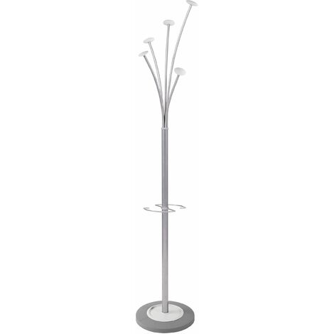 Alba Festival Coat Stand Silver/Wht - ALB14293
