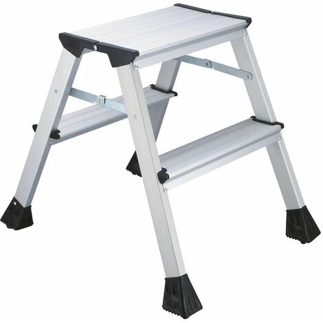2Work Mini 2 Step Ladder Metal - 2W05001