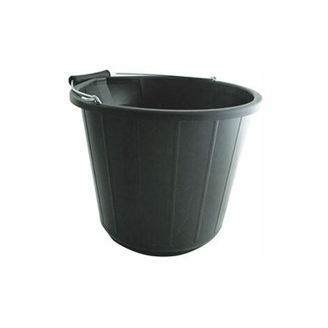 Heavy Duty Bucket 14 Litre Black - CX01119