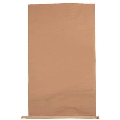 PLAIN PAPER WASTE SACK 485X150XH910 BRN - ERS10086