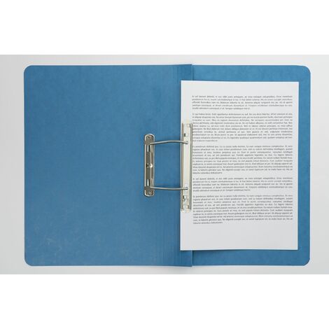 EUROKRAFTpro Spiral Wirebound File Blue (Pack of 25)