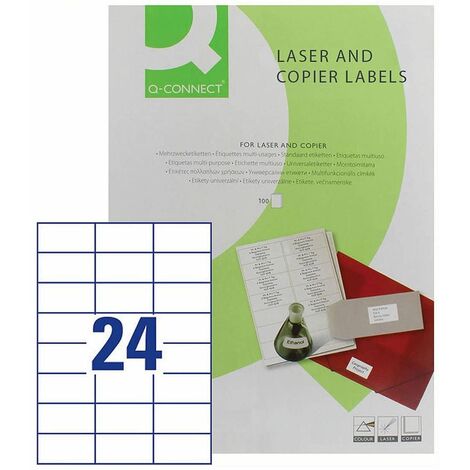 Q-Connect Multi Copier Labels Pk2400 - KF01133