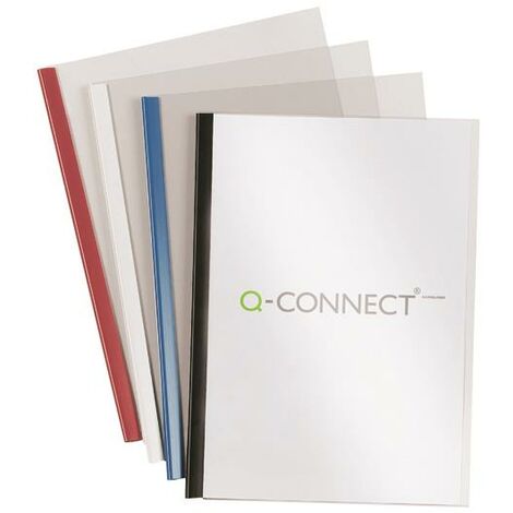 Q-Connect A4 5Mm Slide Binder/Cover - KF01940