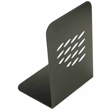 Q-Connect Metal Bookends L-Shape - KF03900