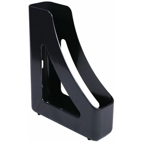 Q-Connect Exec Magazine Rack Black - KF21708