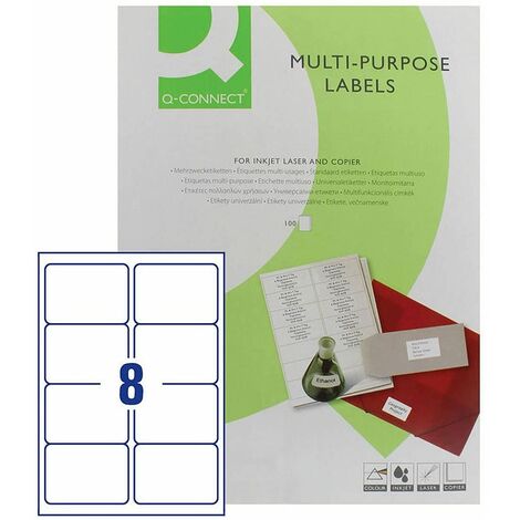 Q-Connect Multipurpose Labels Pk800 - KF26055