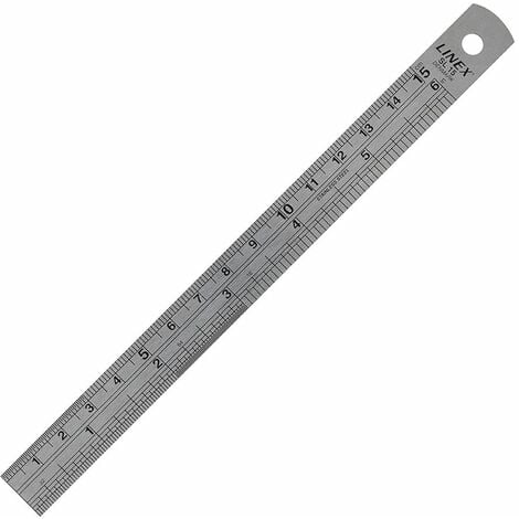 Linex Steel Ruler 150mm - LX49340