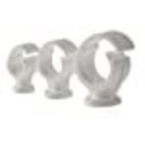 Pipe Clip Single Cliplock 22mm Box 100 FORPCSC22