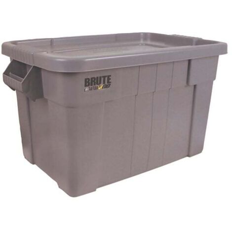 Brute Tote Box/Lid 75L Grey 382216 - SBY24308