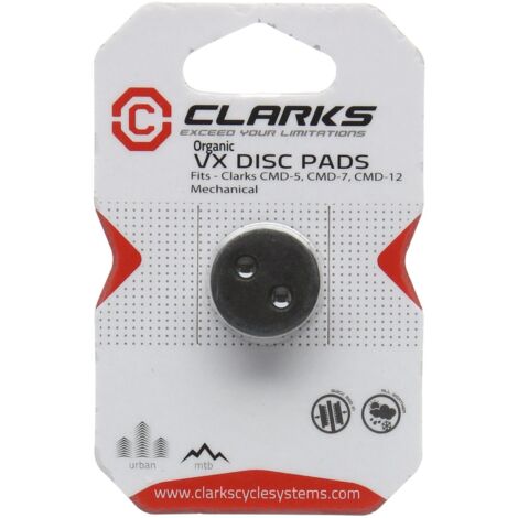 CLARKS ORGANIC DISC BRAKE PADS FOR CLARKS CMD-(5/7/12) MECHANICAL: - VX840C