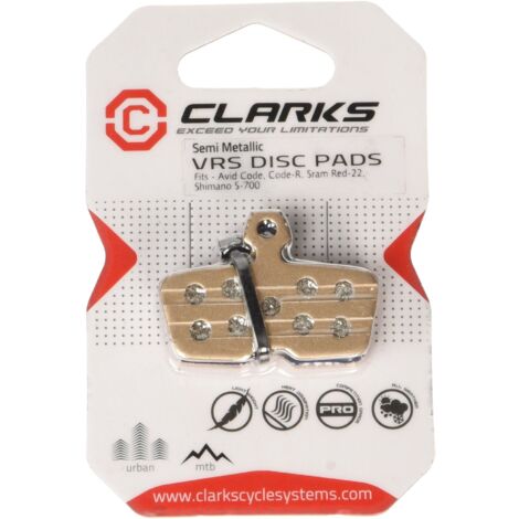 VRS852 - CLARKS ELITE SEMI-METALLIC DISC BRAKE PADS FOR XTR M985 XT ...
