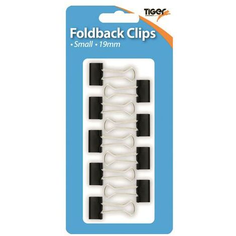 Fold Back 19mm Clips Pk108 - TGR0040
