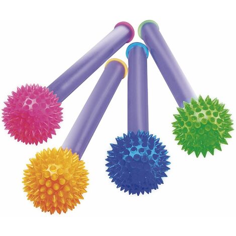 Neon Bouncing Baton Assorted Colours Light Up 23cm / 9in [21992]