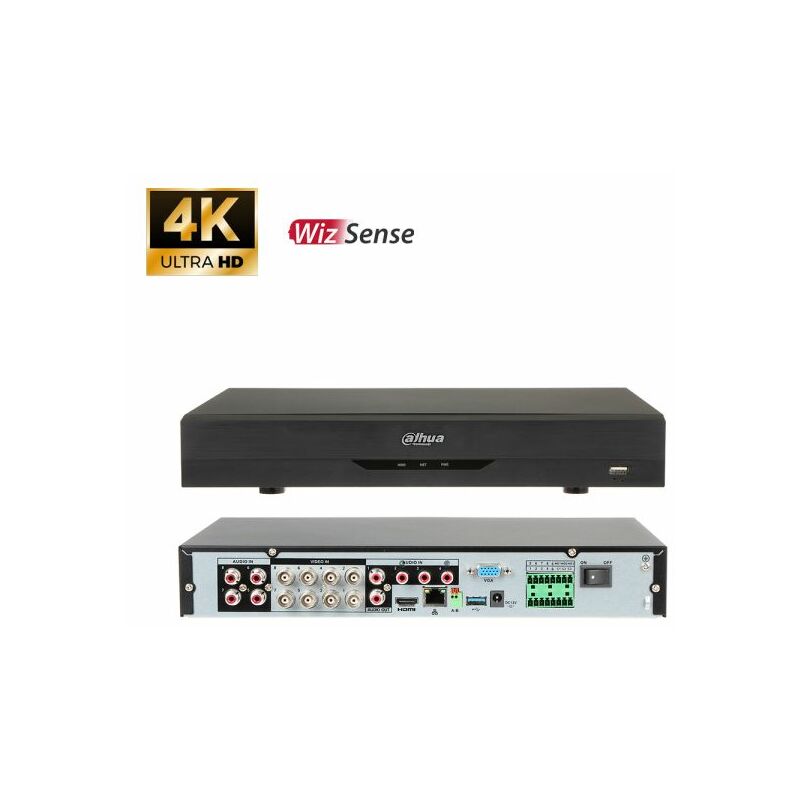 Dahua registratore 8 canali + 8 IP - XVR5108HE-4KL-I3 (4K)T