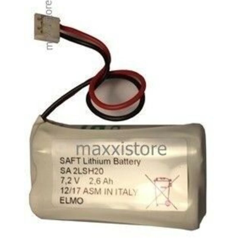 Saft Batteria litio compatibile IESS TWISTER 7,2V 2,6Ah - 2LS14500DX