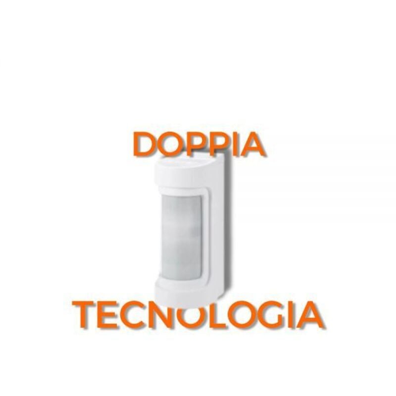 Optex sensore esterno doppia tecnologia PIR+MW - 12 m 90° Filare - VXS-DAM
