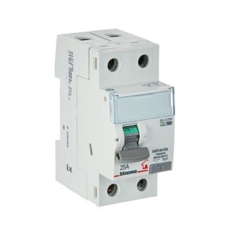 Bticino Interruttore differenziale SALVAVITA 2P tipo F 25A - GC723F25